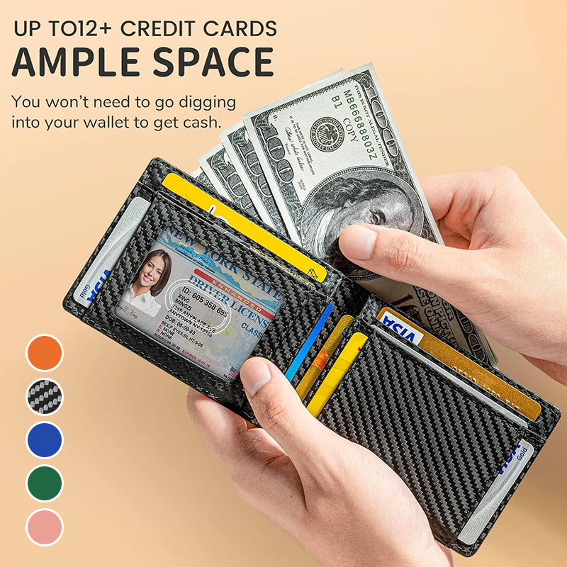 Cartera Slim para hombre con clip para billetes – chhtop